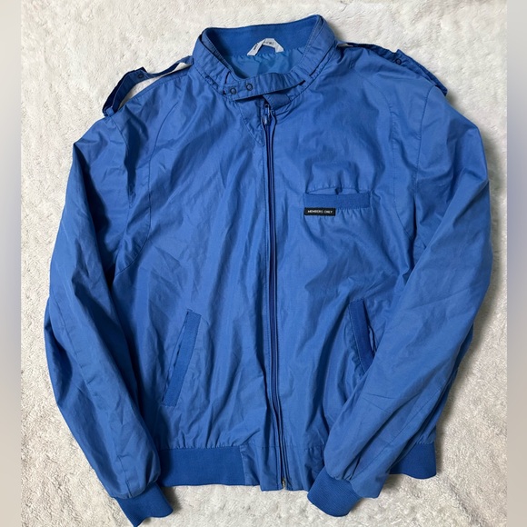 Members Only | Jackets & Coats | Members Only Vintage 8s Iconic Blue ...